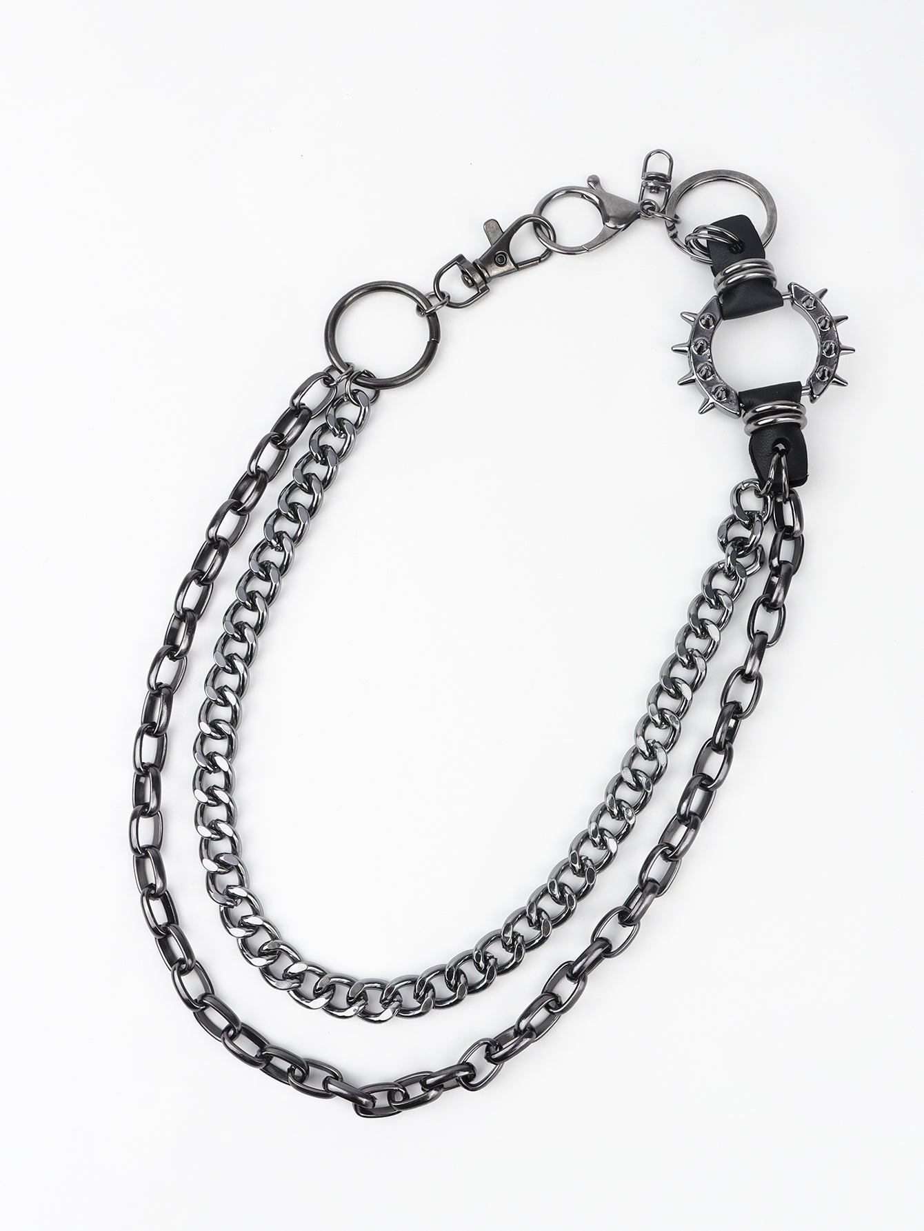 Punk Aluminium Chain Belt – Kustom Kreations Goods